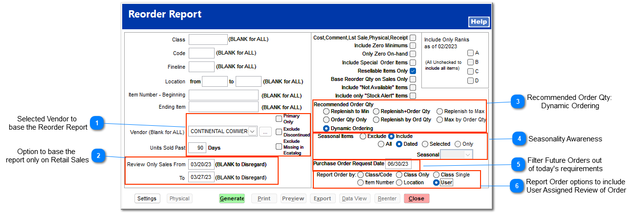 Quick Demo on Suggested Ordering and Alternate Vendor Suggested Orders